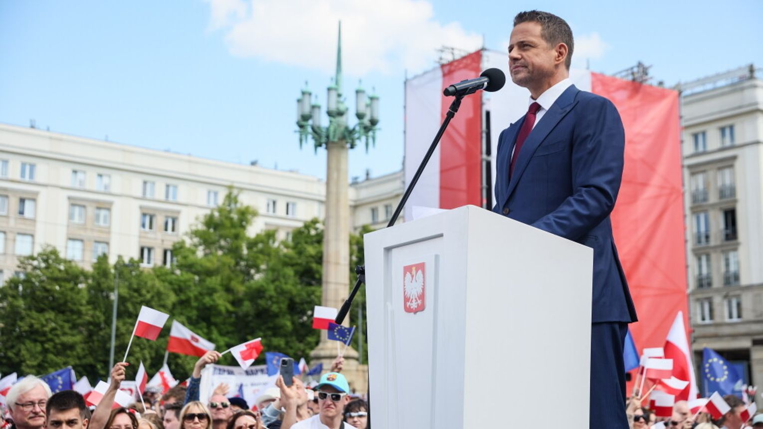 Marsz Trzaskowskiego - kandydat KO: wybory prezydenckie to nie jest casting na ulubieńca